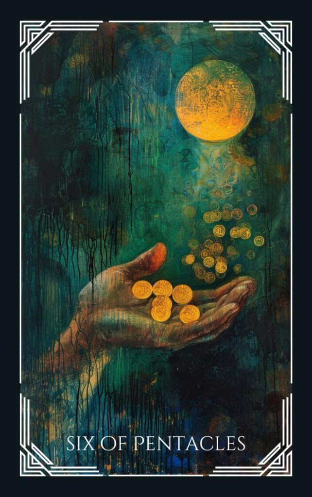Six of Pentacles: Finding Harmony in Charity and Prosperity - MindEasy Six of Pentacles: Finding Harmony in Charity and Prosperity - MindEasy